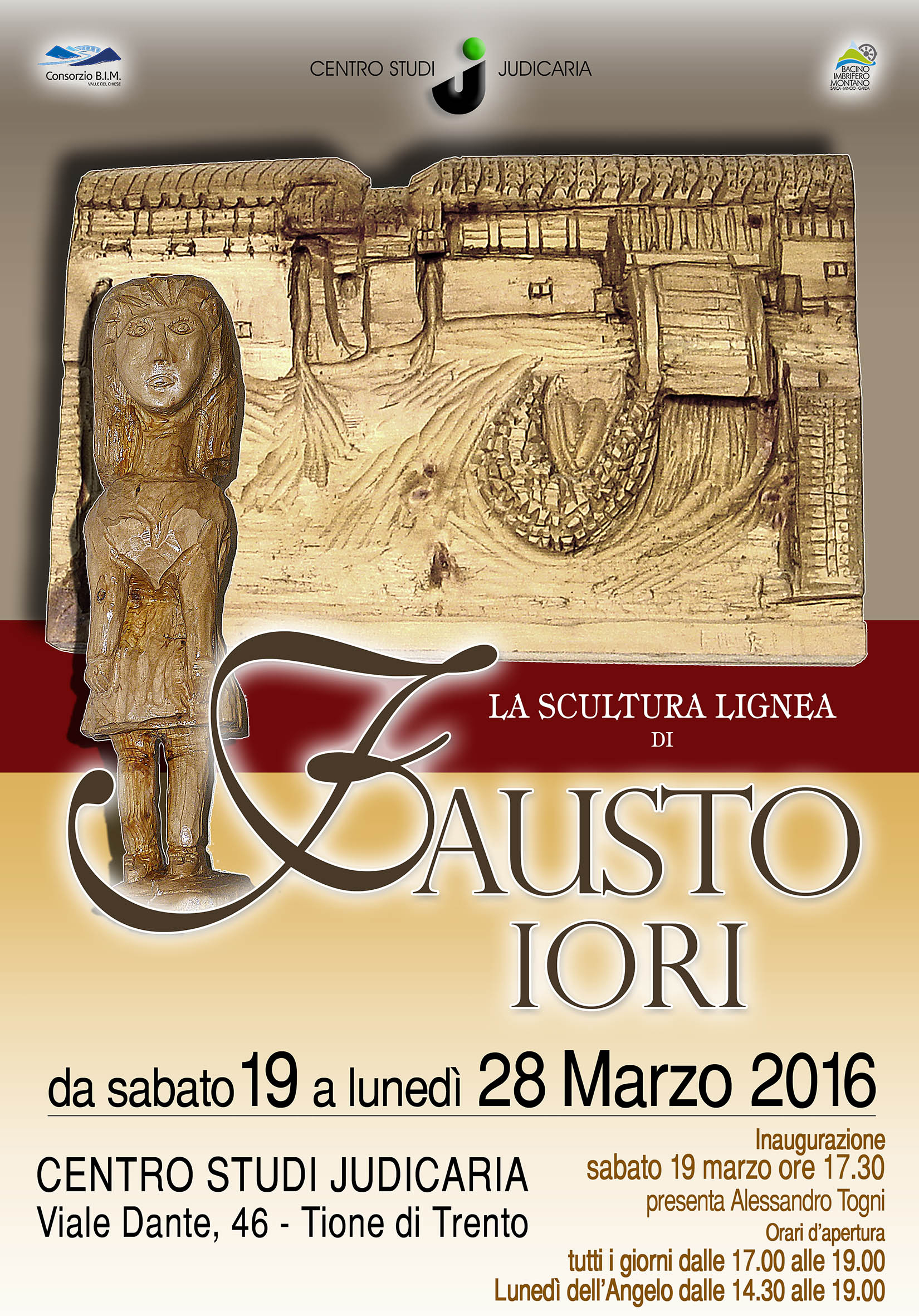 La scultura lignea di Fausto Iori (2016) - Centro Studi Judicaria